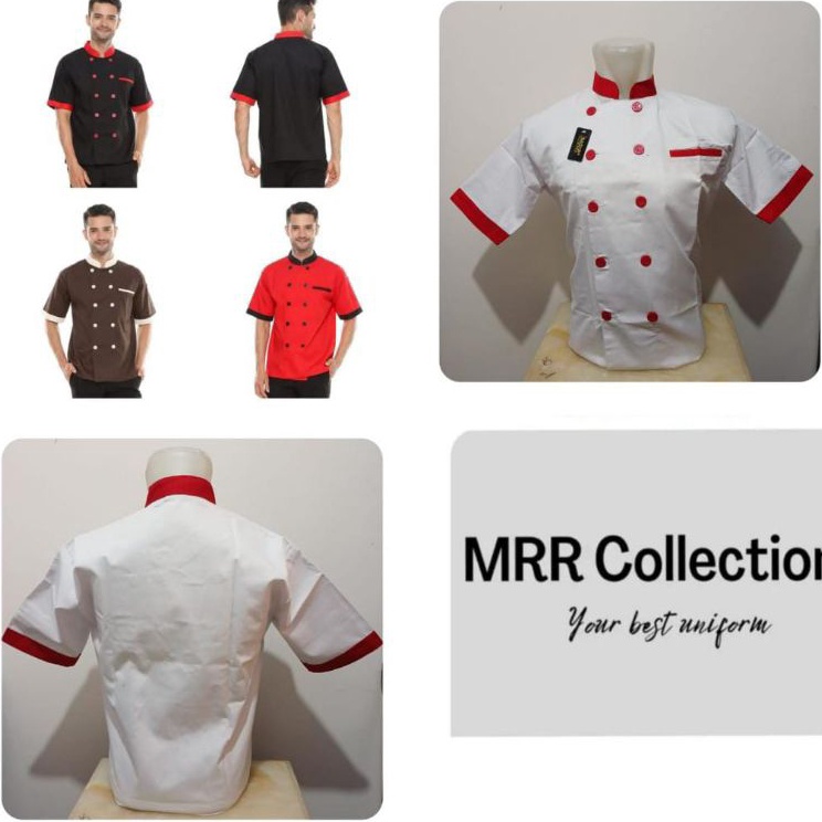 Jual Paling Terkini Baju Koki Seragam Chef Seragam Hotel Seragam ...