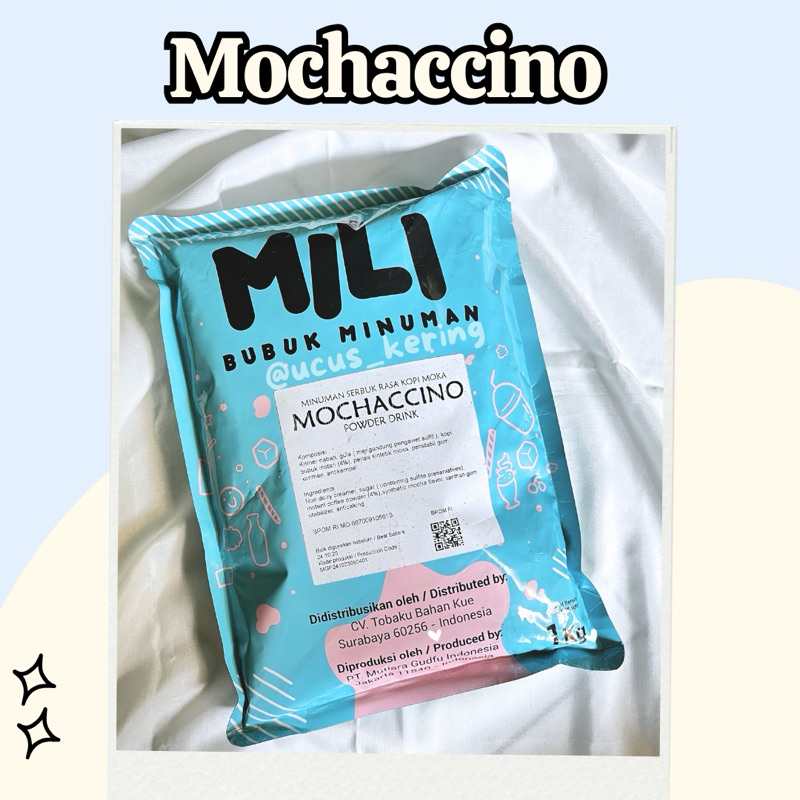 Jual BUBUK MILI MOCHACCINO KEMASAN 1 KG/ POWDER MILI | Shopee Indonesia