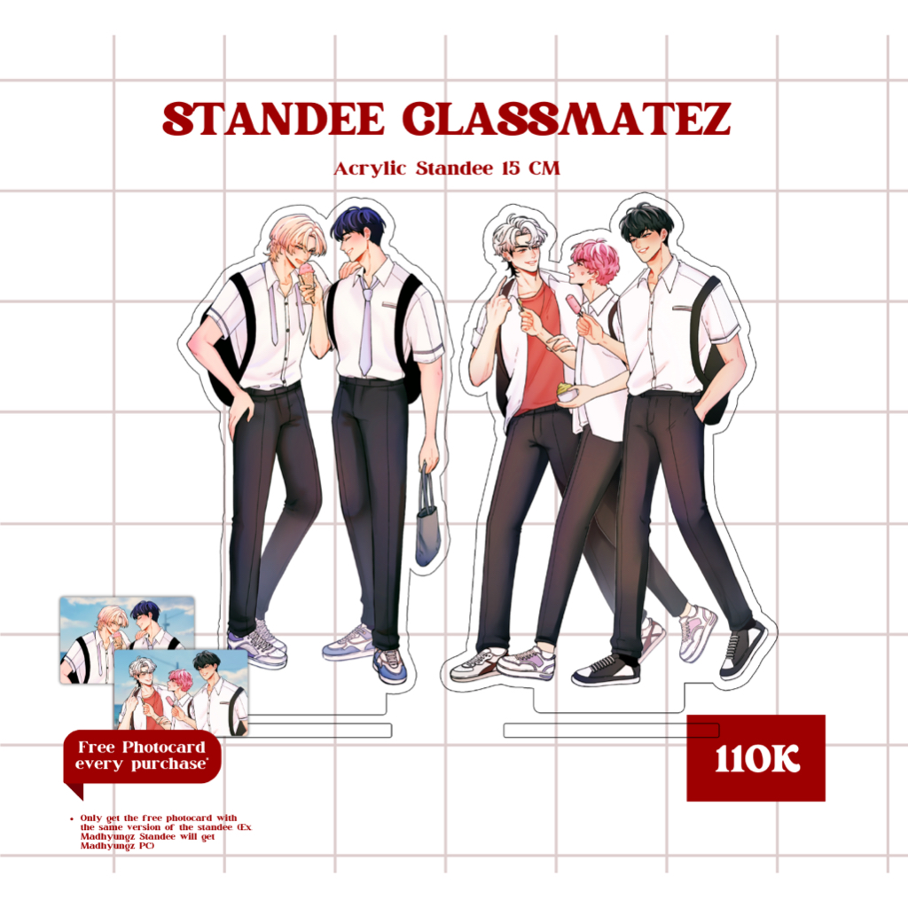 Jual PLAVE Standee Classmatez (Fan-Merch by NIN) | Shopee Indonesia