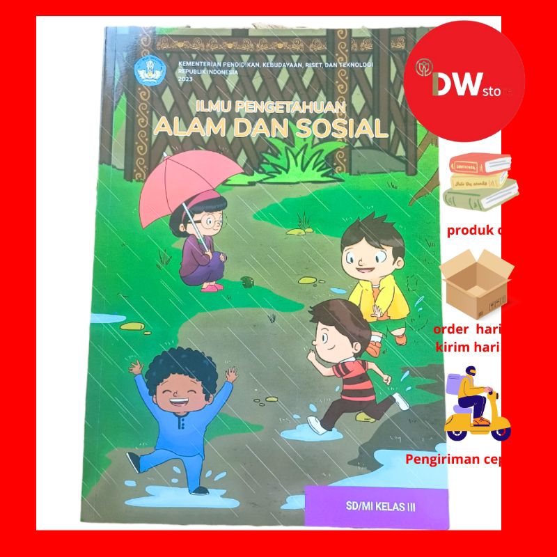 Jual Ipas klas.3 SD kurikulum Merdeka,Ilmu Pengetahuan Alam dan sosial ...