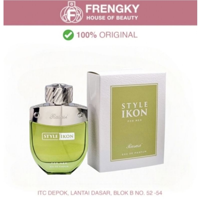 Jual Rasasi Style Ikon Edp 100 ml | Shopee Indonesia
