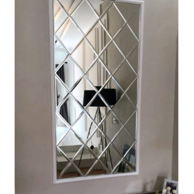 Jual Custom 110x220 Tebal 3mili Bevel 1cm FREE PACKING KAYU DAN DOUBLE ...