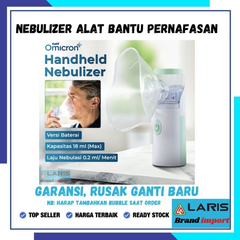 Jual TaffOmicron Alat Terapi Pernapasan Handheld Nebulizer Inhaler ...