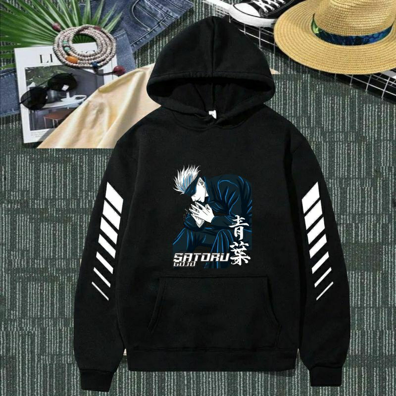 Jual Hoodie Jumper Jaket Gojo Satoru Jujutsu Kaisen Anime Manga Jepang ...