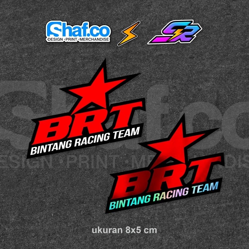 Jual STICKER BRT / BINTANG RACING TEAM KEREN VIRALL | Shopee Indonesia
