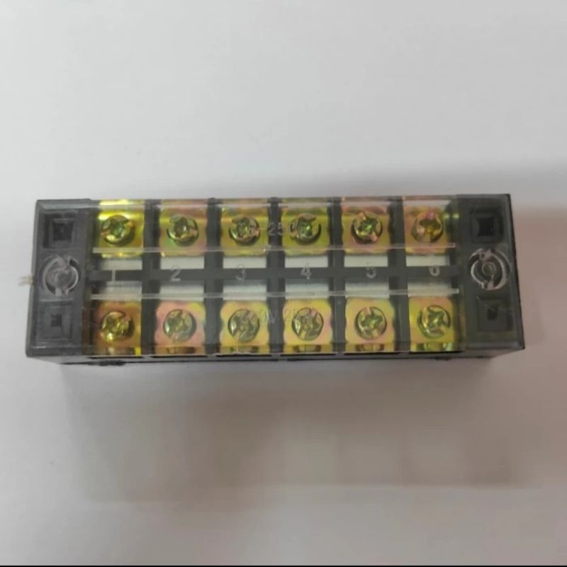 Jual Terminal Blok 25A 6P 6 Pole STB | Shopee Indonesia