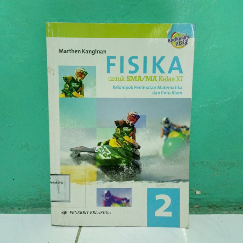 Jual Buku Fisika Kelas 11 XI 2 SMA MA Kelompok Peminatan Matematika dan ...