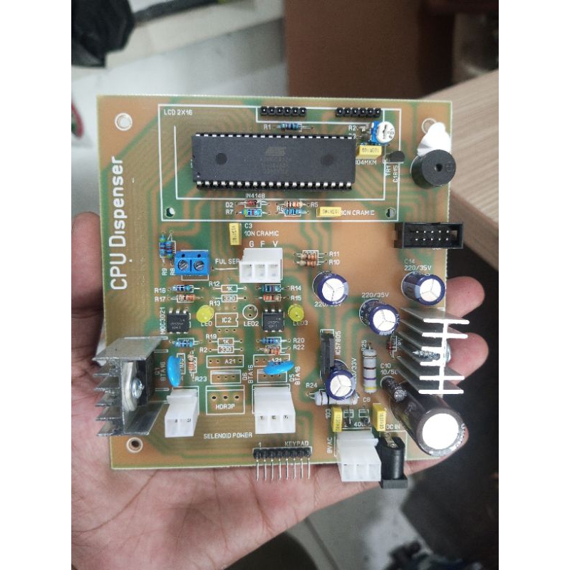 Jual CPU Pom Mini AC Minimalis PCB Fiber Atmega 16 dan 32 Sparepart ...