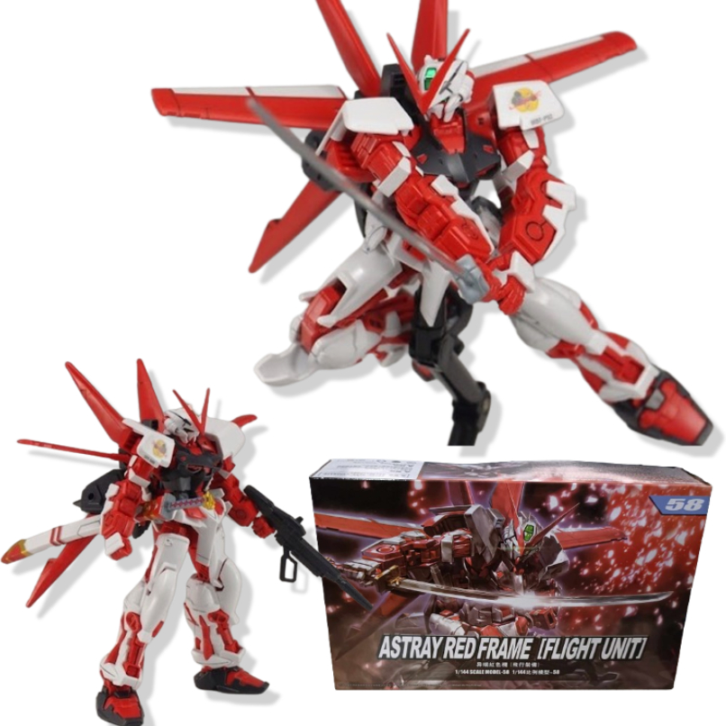 Jual Model Kit Astray Red Frame Flight Unit 1/144 High Grade ARF Gaogao ...