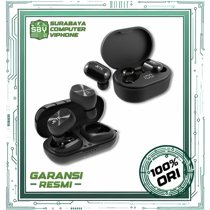 Jual JETE True Wireless Stereo (TWS) CE2, CS2, CS3 | Bluetooth 5.3 | Noise Cancelling | Garansi ...