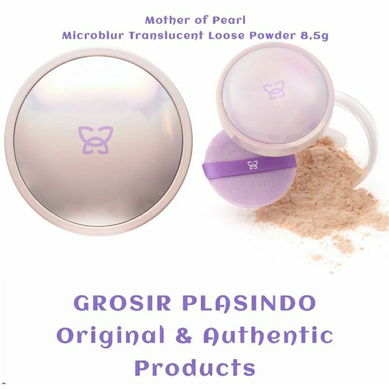 Jual [DIJAMIN ORIGINAL] MOP - Microblur Translucent Loose Powder [Made ...
