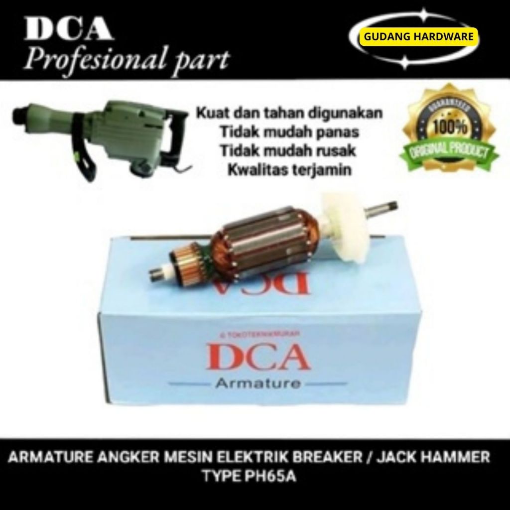 Jual dca armature angker Jack hammer/ elektrik breaker type PH65A ...