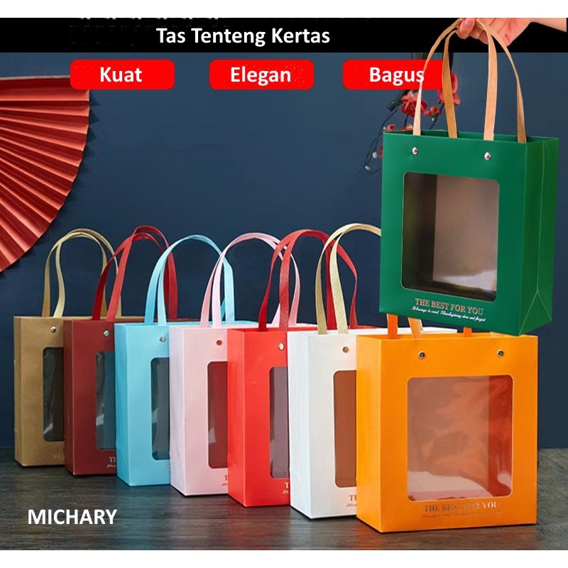 Jual Tas Tenteng Kertas | Goodie Bag Kertas | Tas Hampers | Tas ...