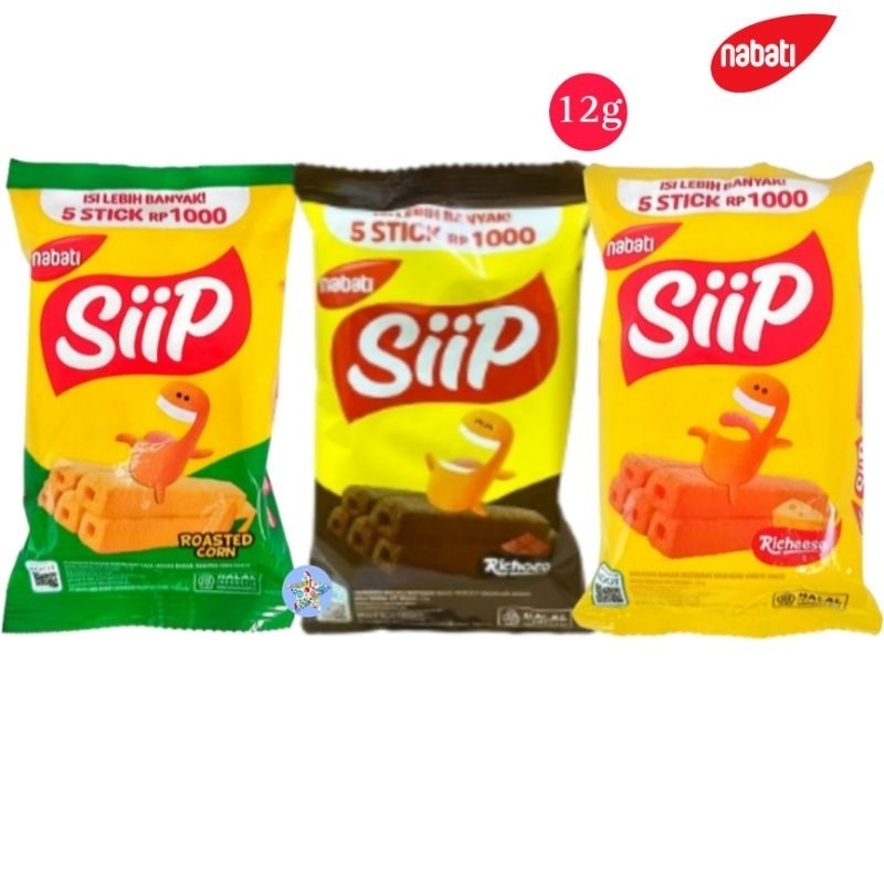 Jual Nabati Siip Richoco / Richeese Rasa Keju/ Cokelat 5 Stick Snack ...