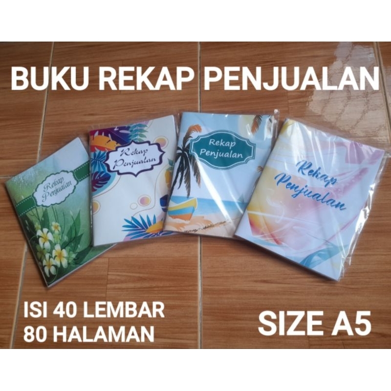 Jual BUKU REKAP PENJUALAN MURAH/BUKU REKAP PENJUALAN OLSHOP/BUKU REKAP ...