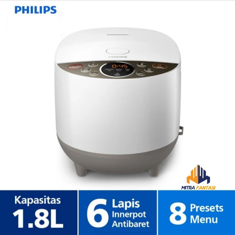 Jual Rice Cooker Digital PHILIPS HD4515 White 1,8 Liter Magic Com HD ...