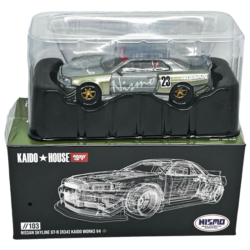Jual Mini GT 64 Kaido House Nissan Skyline GTR R34 Kaido Work V4 ...