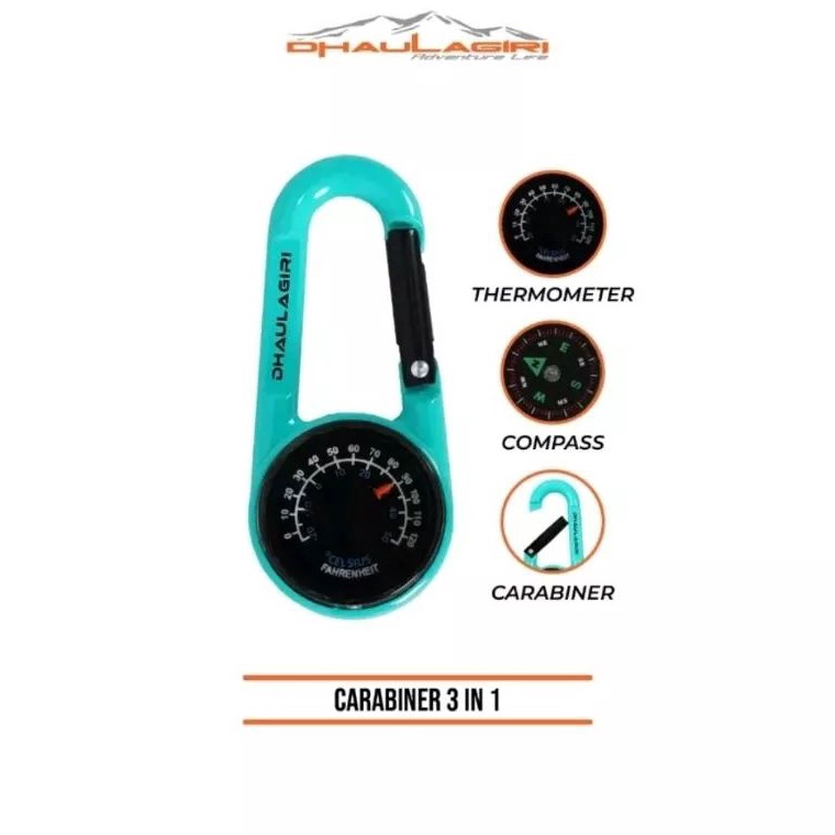 Jual KODE G44R Dhaulagiri Kompas Carabiner Compass Penunjuk Arah Mata ...