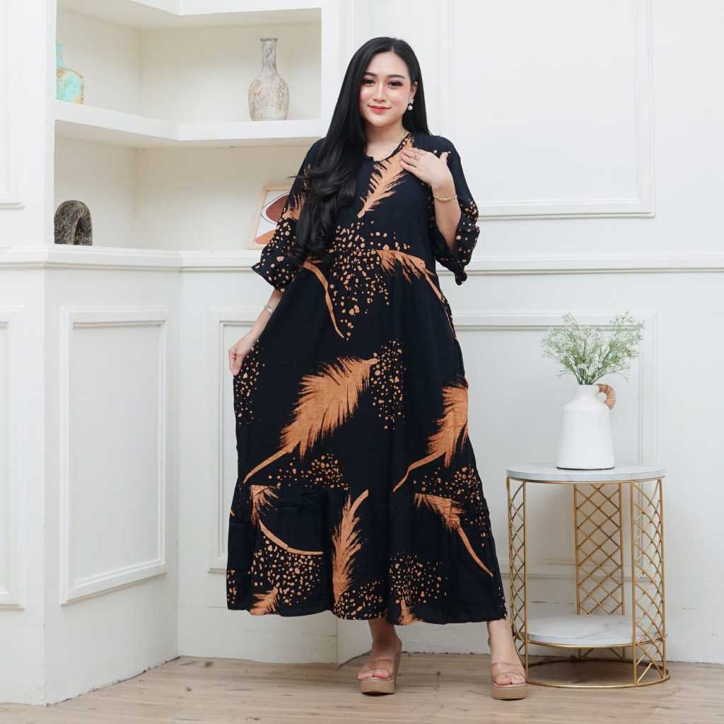Jual BAJU DASTER DRESS JUMBO LD 120 DASTER MAURA PANJANG DASTER ...