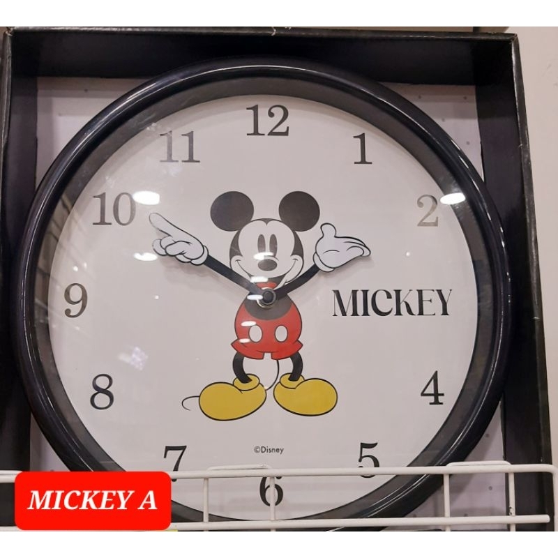 Jual jam dinding kamar anak minnie mouse jam dinding kamar mickey jam ...