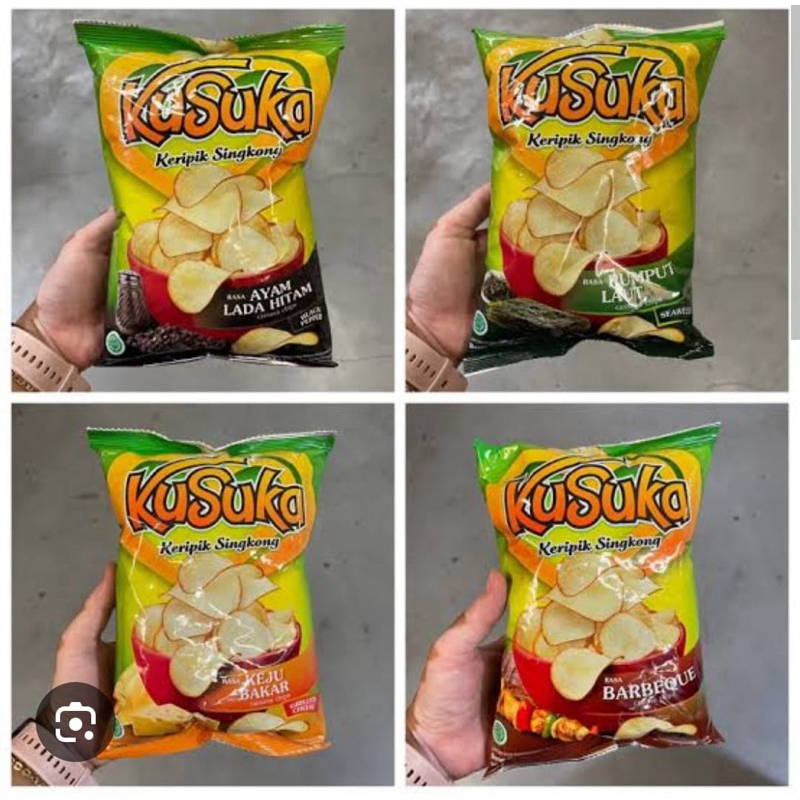 Jual KUSUKA Keripik Singkong 60gram aneka rasa | Shopee Indonesia
