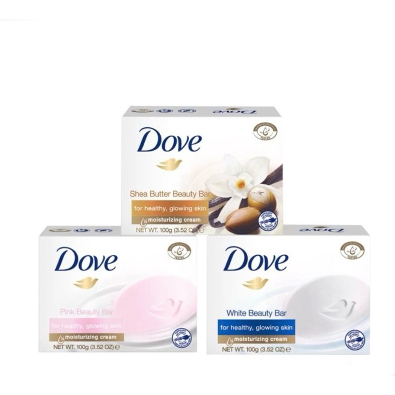 Jual DOVE Beauty Bar Soap Pink | Shea Butter | Beauty Cream 90g - Sabun ...