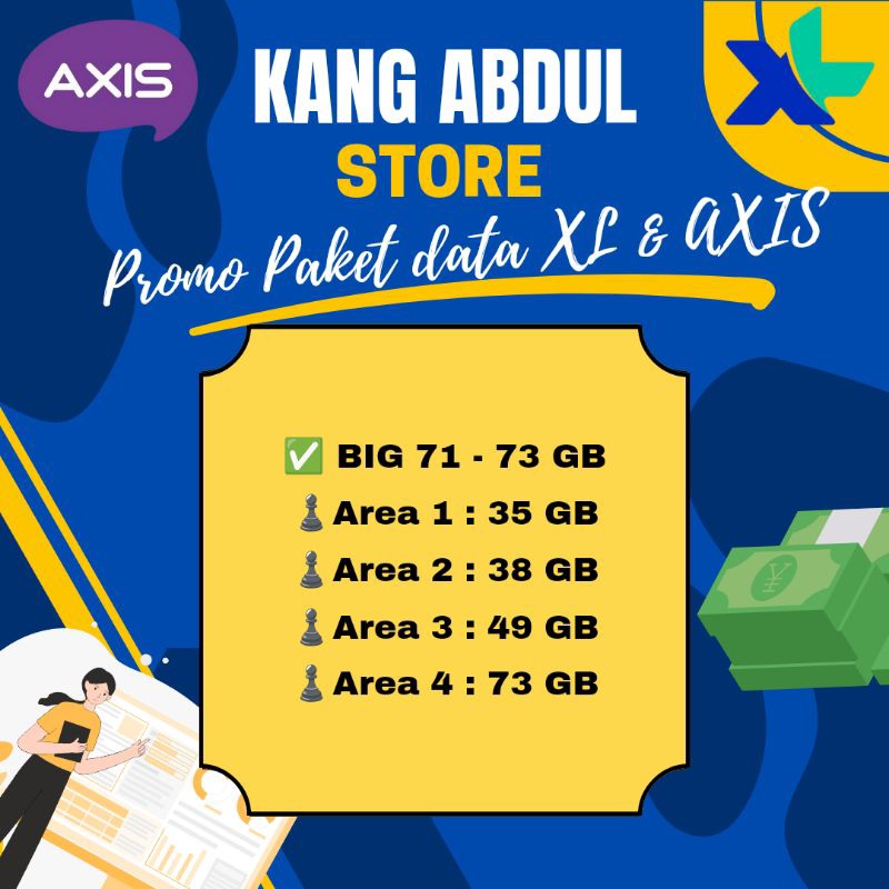 Jual PROMO KUOTA INTERNET XL & AXIS UNLIMITED | Shopee Indonesia