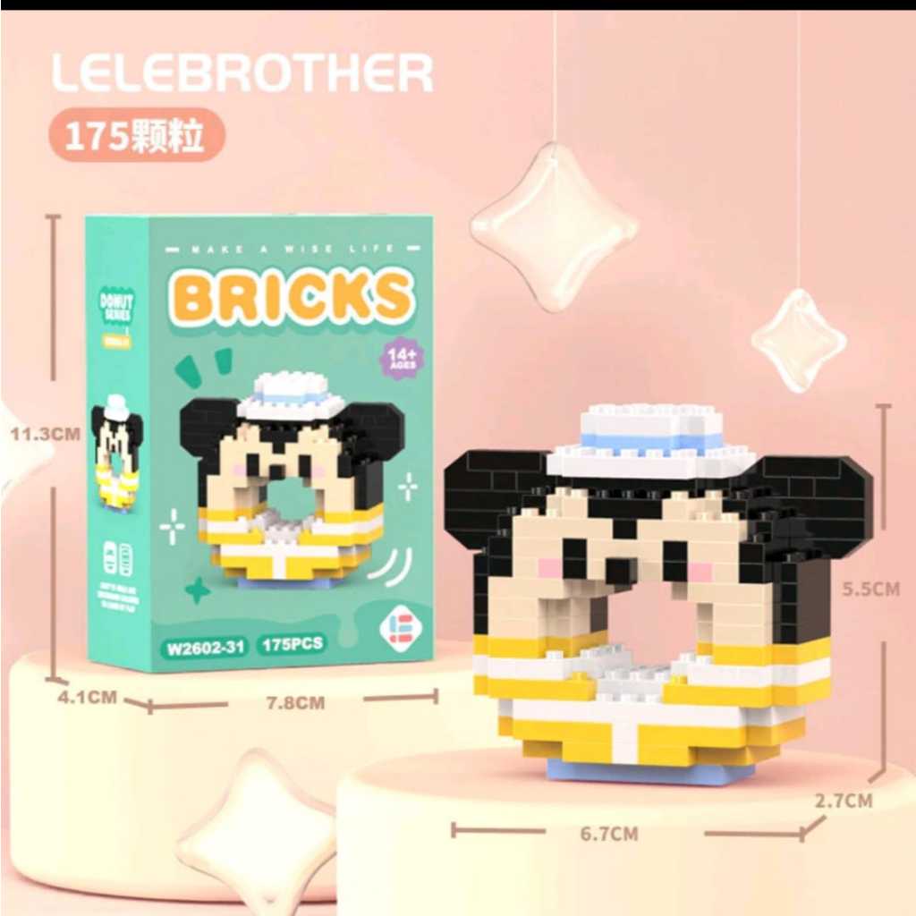 Jual 55JR BRICKS BRICK NANO BLOCK BLOCKS BLOK MAINAN EDUKASI MINI BLOCK ...