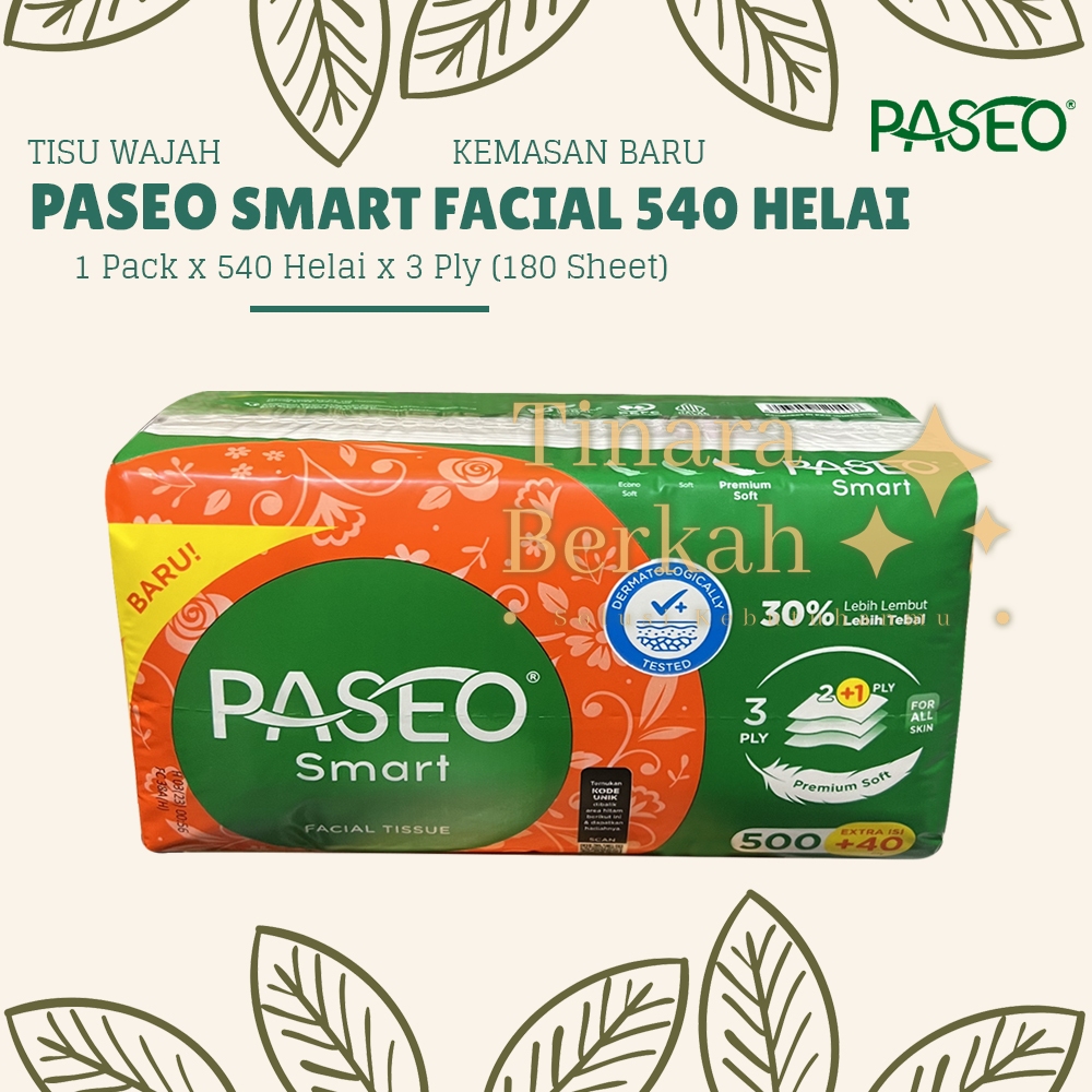 Jual Tissue PASEO Smart Facial 250 Sheet / Tisu Wajah Tissu Muka 250s ...