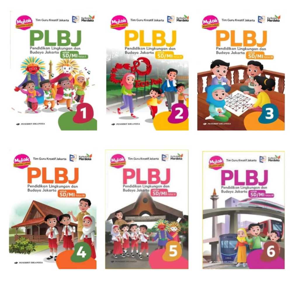 Jual BUKU PLBJ KURIKULUM MERDEKA UNTUK SD/MI PENERBIT ERLANGGA | Shopee ...