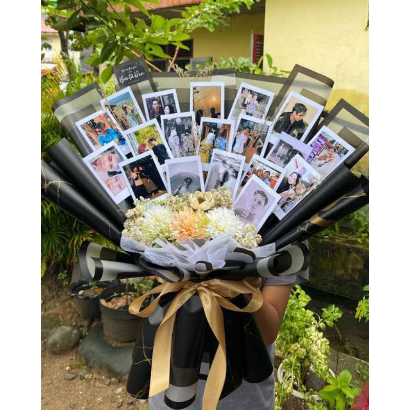 Jual BUCKET FOTO/BOUQUET ANNIVERSARY/BUKET BTS/BUCKET FOTO BUNGA/BUKET ...