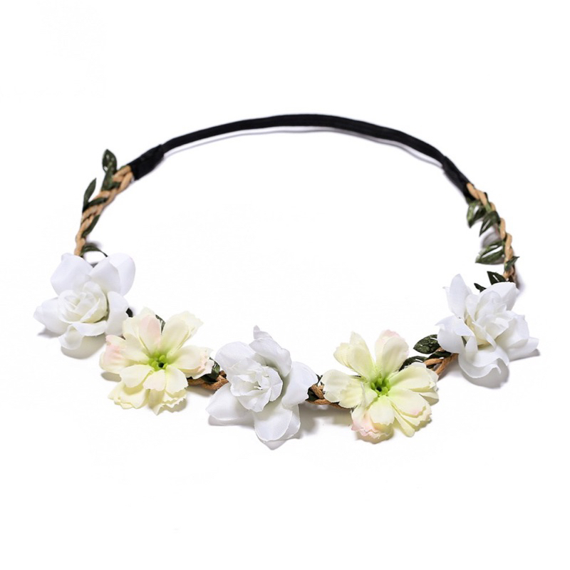 Jual Headpiece bunga warna warni elegan simple | Shopee Indonesia