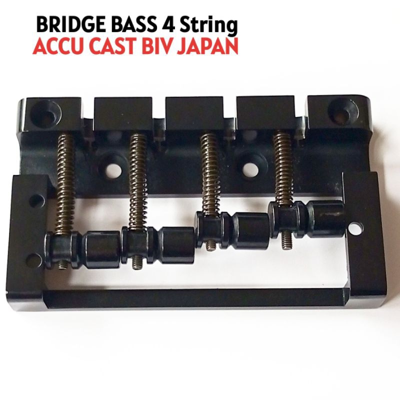 Jual Bridge Bass 4 String Original Accu Cast B-IV BK Japan | Shopee ...