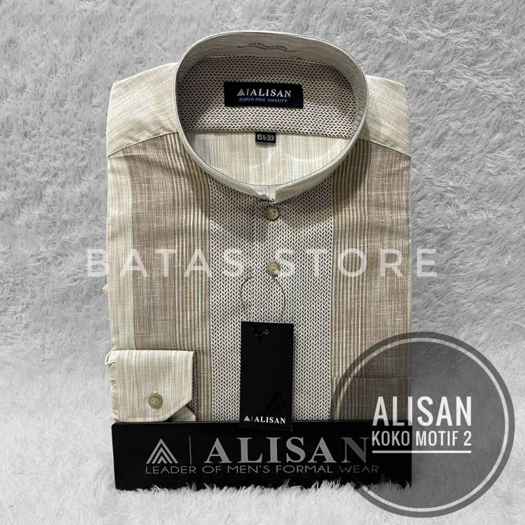 Jual Alisan Koko Reguler Lengan Panjang | Shopee Indonesia