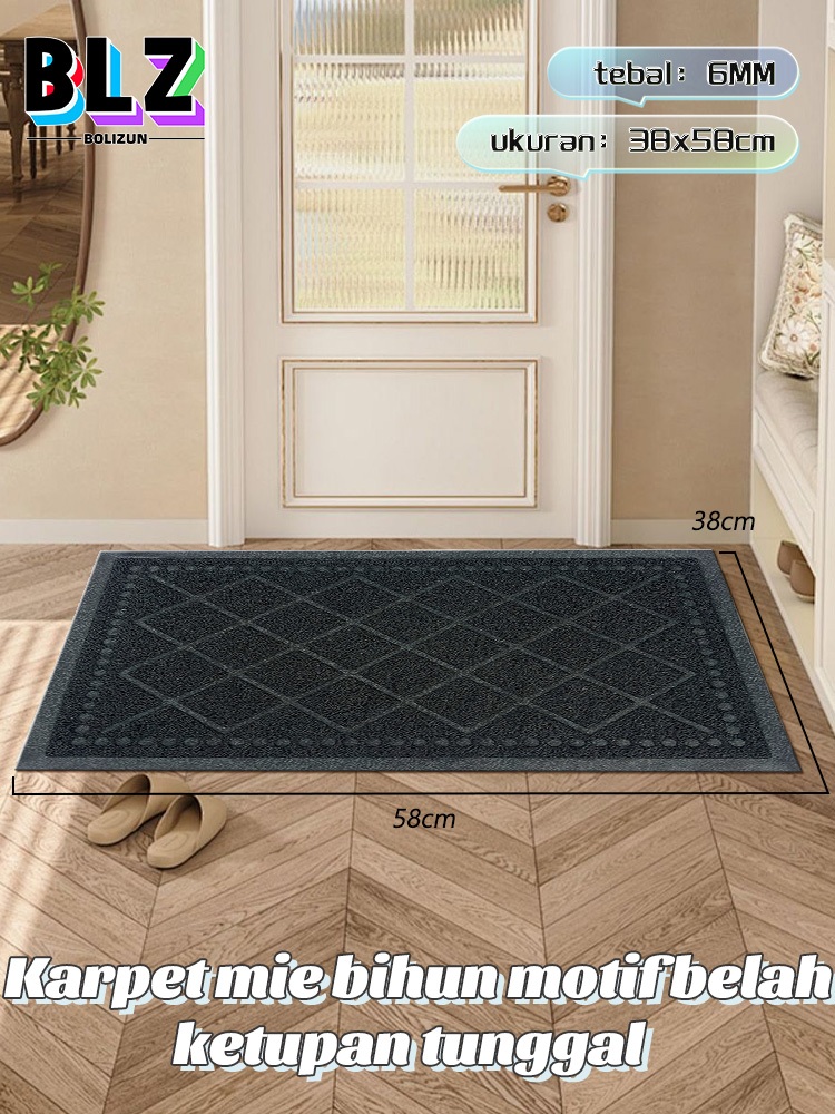 Jual BOLIZUN Keset Karpet Anti Slip PVC Mie Bihun 38X58cm Keset motif ...