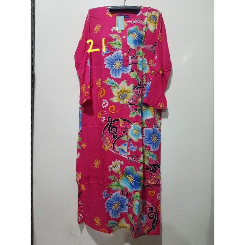 Jual YULI - LONGDRES 20 LD 110 CM PB 130 CM BATIK BUSUI KENCANA UNGU ...