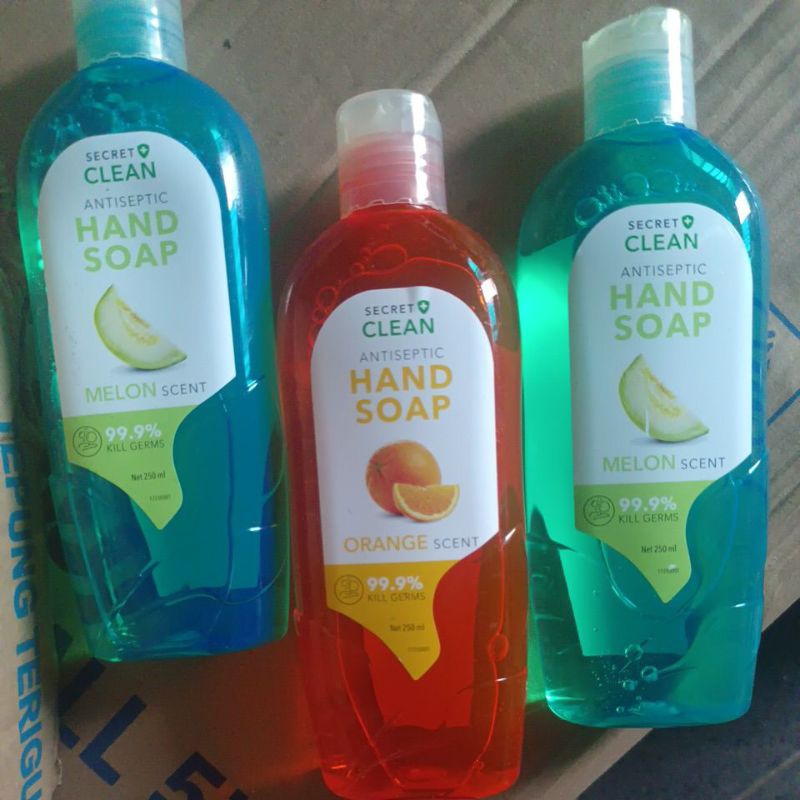 Jual SECRET CLEAN ANTISEPTIC HAND SOAP 250ML | Shopee Indonesia
