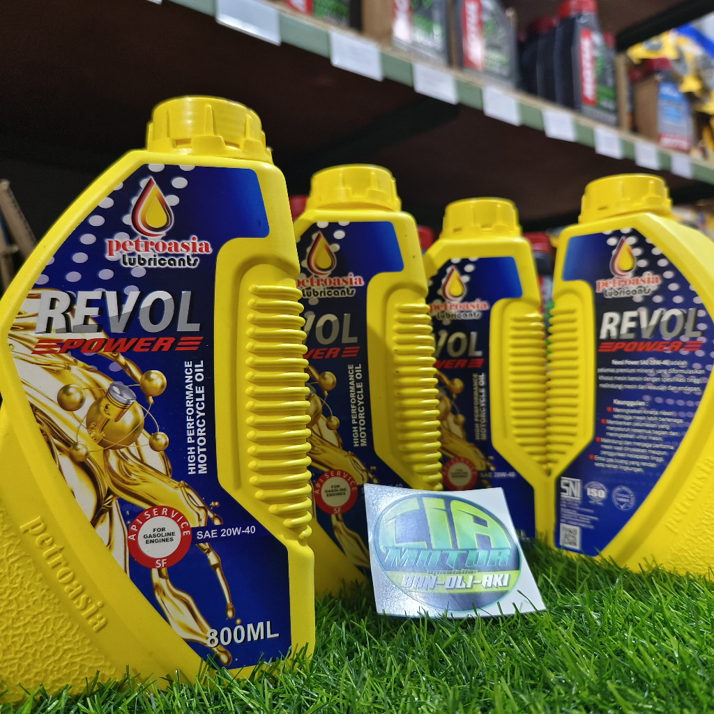 Jual PETROASIA REVOL POWER SAE 20W40 800 ML SNI ( OLI MURAH ) | Shopee ...