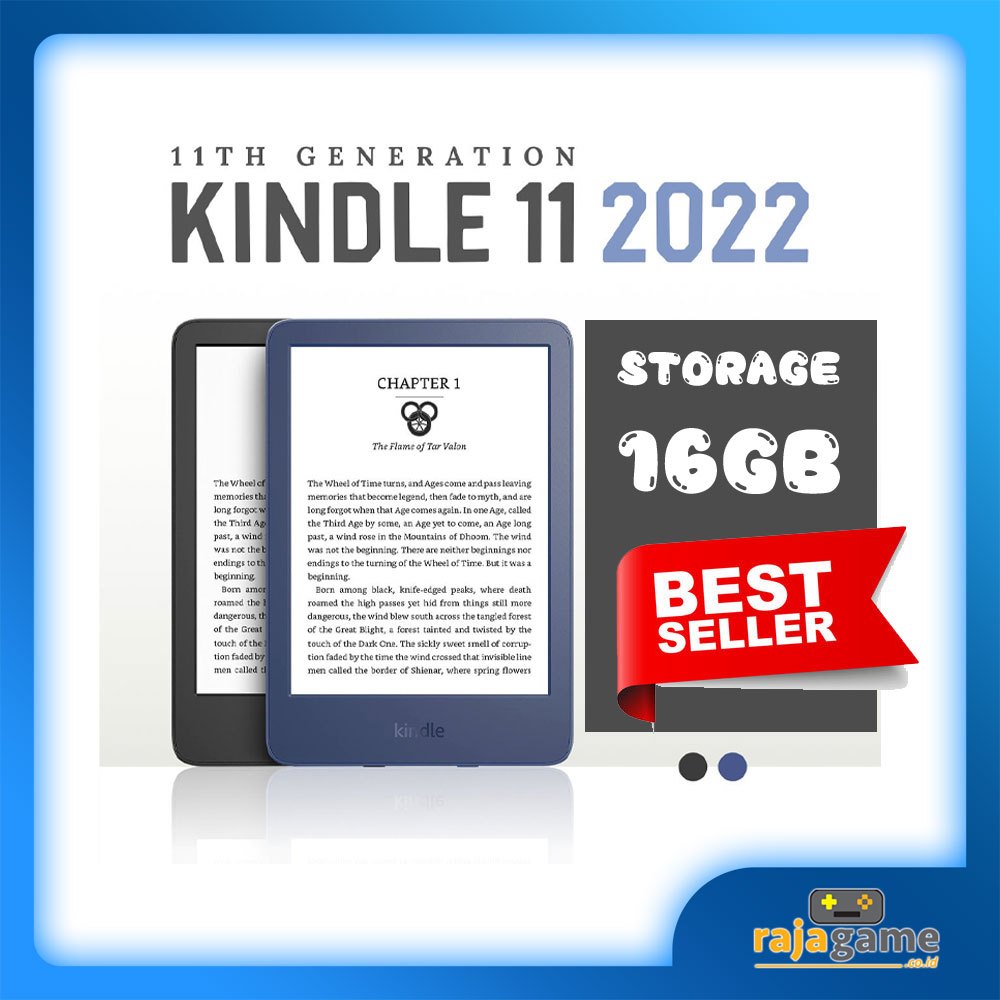 Jual All New Kindle Basic 2022 (11th Gen) 6" 300ppi (16GB) | Shopee Indonesia