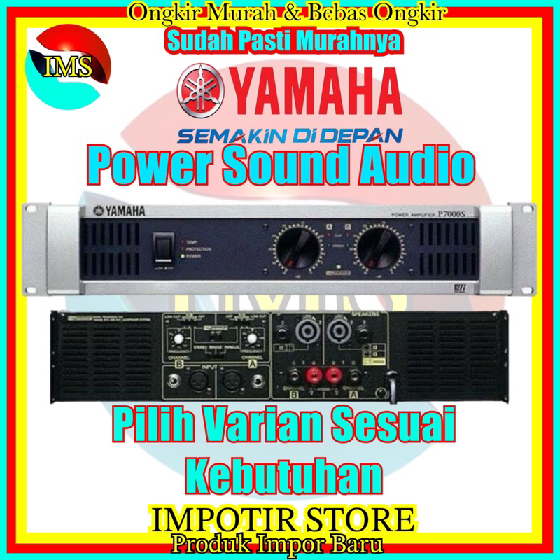 Jual Power Audio Sound Yamaha Series Xp 2500 7000 9000 p / s power max ...