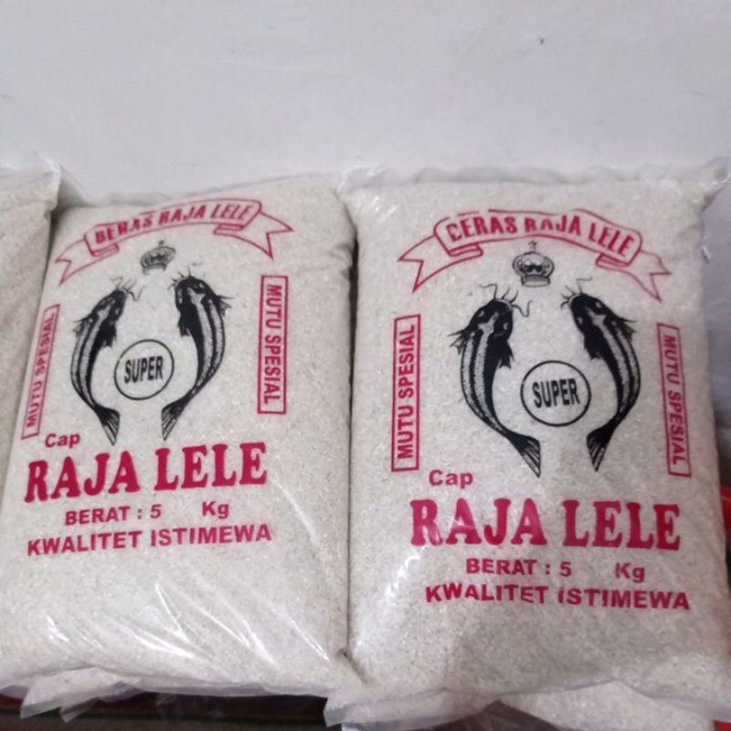 Jual Isntant BERAS 10kg Raja Lele (5kg x2) Beras Alami Hasil Tani | Shopee Indonesia