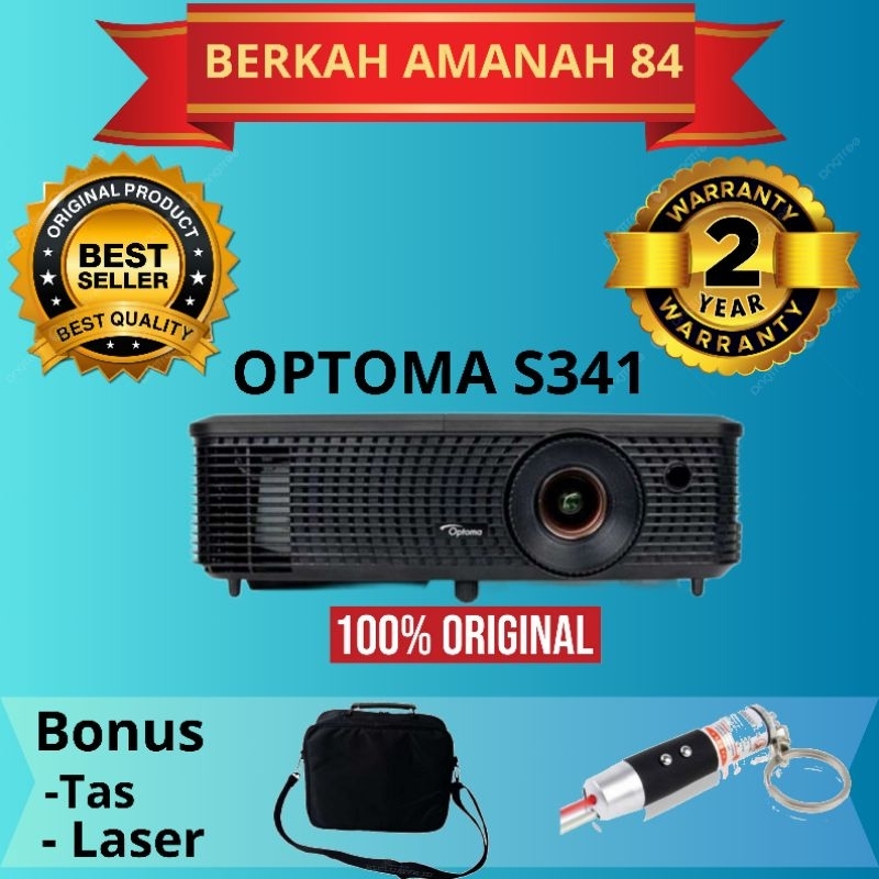 Jual PROYEKTOR OPTOMA S341 SVGA 3500 LUMEN HDMI | Shopee Indonesia