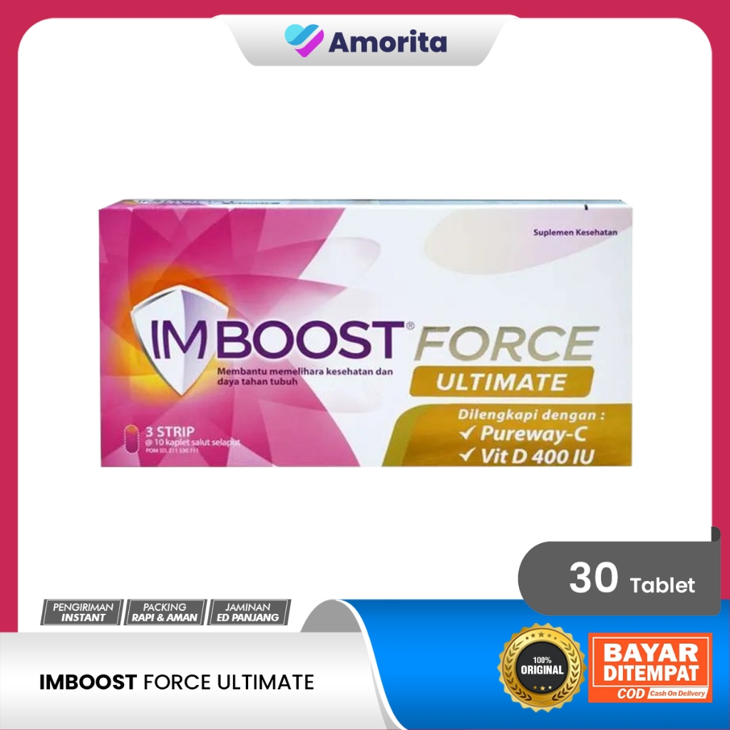 Jual Imboost Force Ultimate / Isi 3 Strip 30 Tablet | Shopee Indonesia