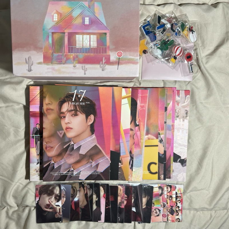 Jual 17 is right here deluxe ver sharing / scoups jeonghan joshua jun hoshi wonwoo woozi the8 ...