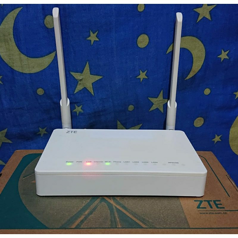 Jual ZTE F660 V1 ROUTER GPON ONT Wi-Fi Single Band Port Logo Random | Shopee Indonesia