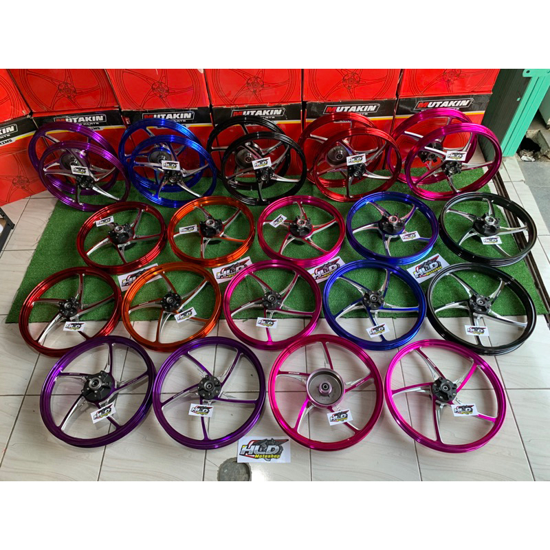 Jual VELG VLEG ENKEI MUTAKIN Type Tipe KZR Single & Double Disc Disk ...
