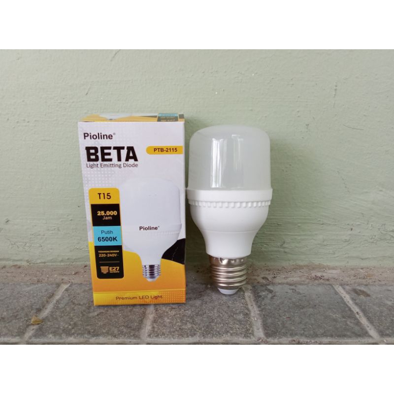 Jual Bohlam Lampu led 15 watt murah Pioline tabung | Shopee Indonesia