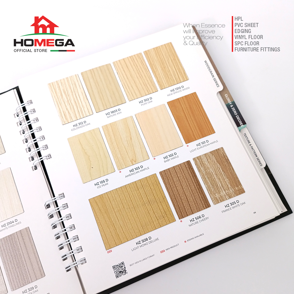Jual Homega Official Catalogue HPL - Buku Katalog Resmi HPL Homega ...
