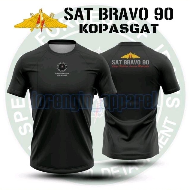 Jual BAJU KAOS SAT BRAVO 90 KOPASGAT / JERSEY SATBRAVO / KAOS SAR BRAVO ...