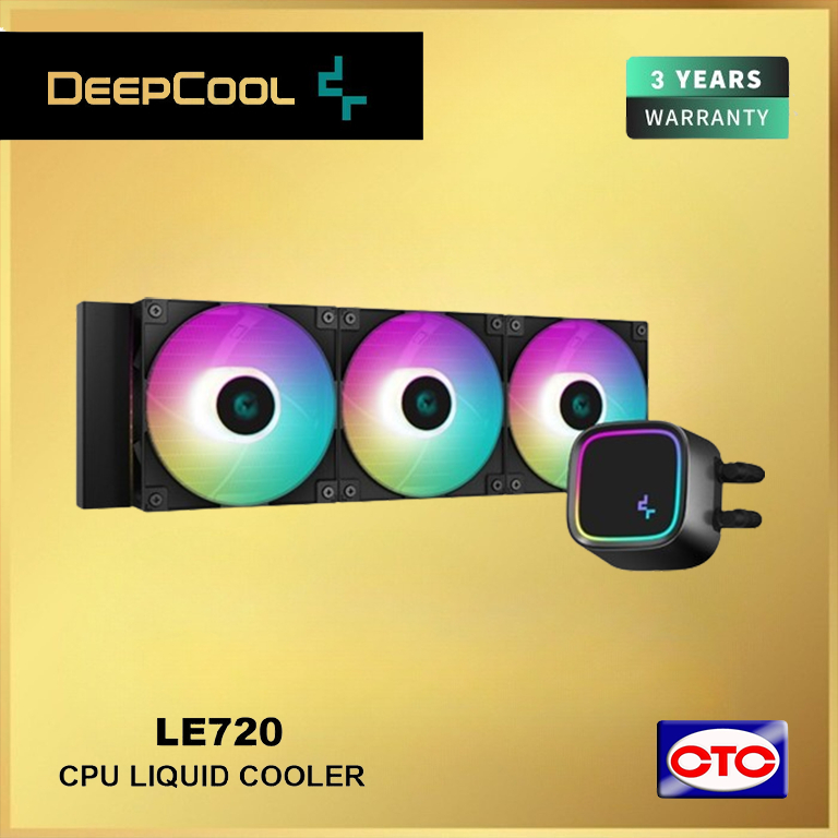 Jual CPU Liquid Cooler Deepcool LE720 360mm ARGB | Shopee Indonesia